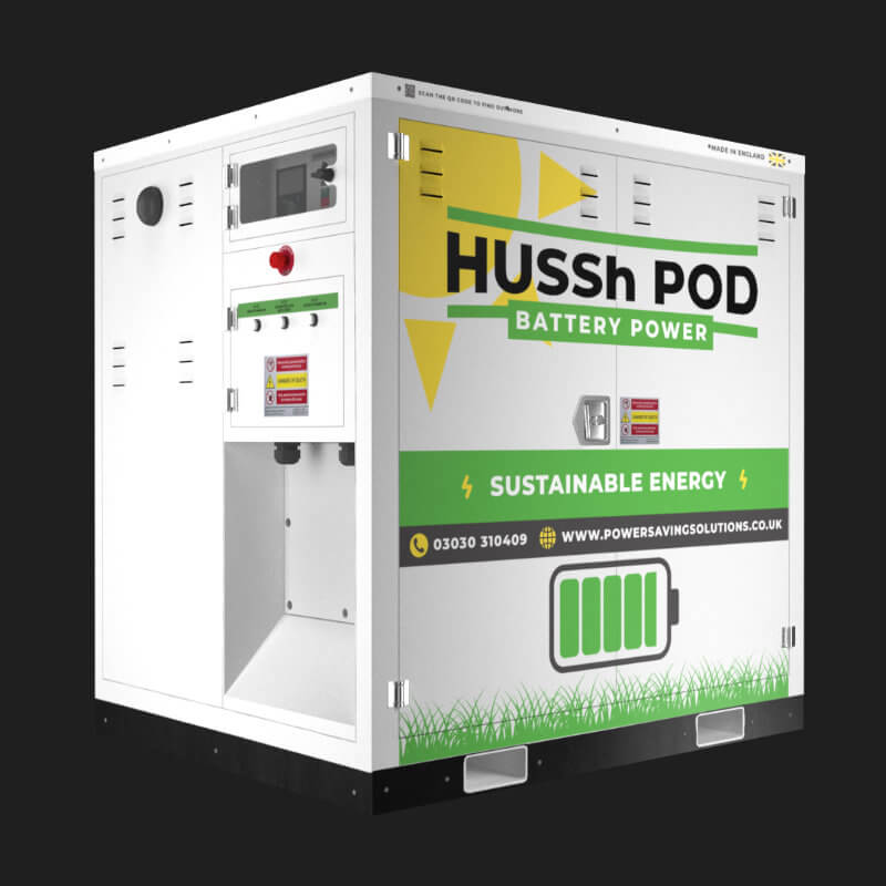 Hussh Pod 30/45 3 Phase Hybrid Generator - Power Saving Solutions