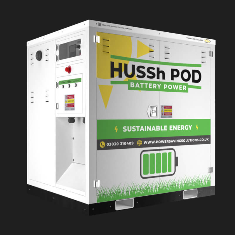 Hussh Pod 30/45 3 Phase Hybrid Generator - Power Saving Solutions