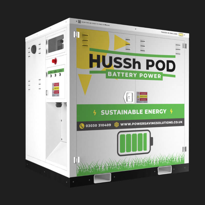 Hussh Pod 30/45 3 Phase Hybrid Generator - Power Saving Solutions
