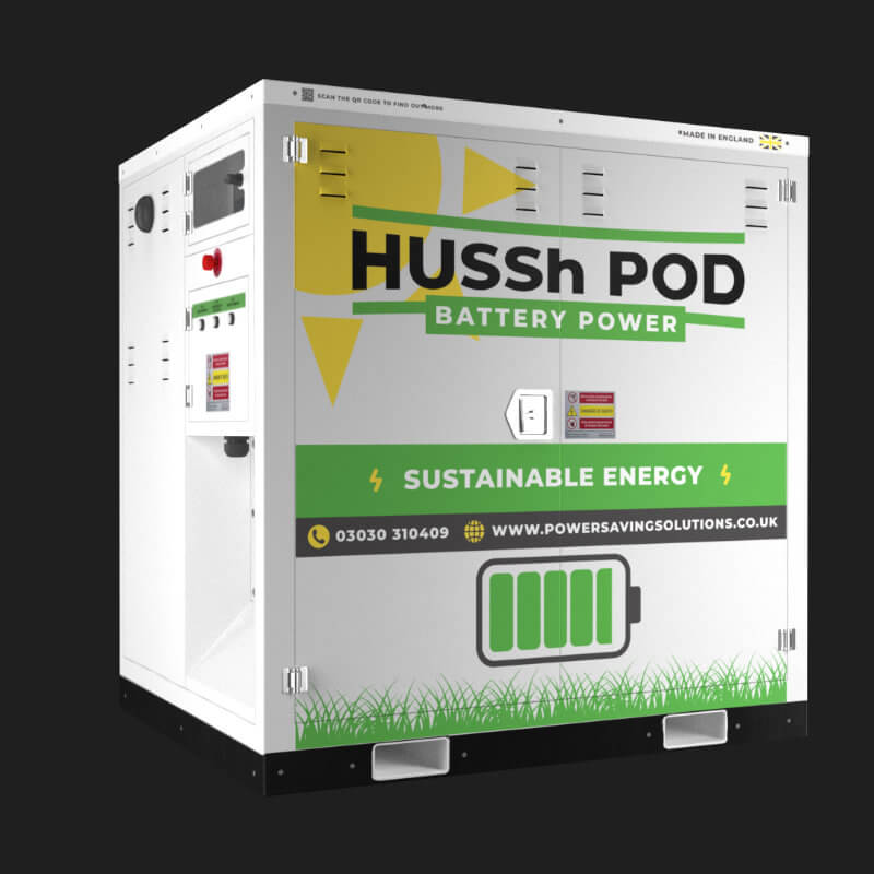 Hussh Pod 30/45 3 Phase Hybrid Generator - Power Saving Solutions