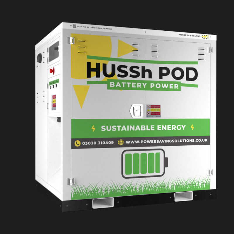 Hussh Pod 30/45 3 Phase Hybrid Generator - Power Saving Solutions