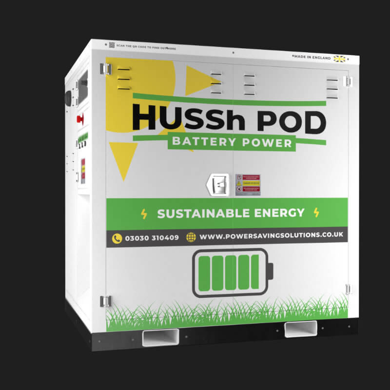 Hussh Pod 30/45 3 Phase Hybrid Generator - Power Saving Solutions