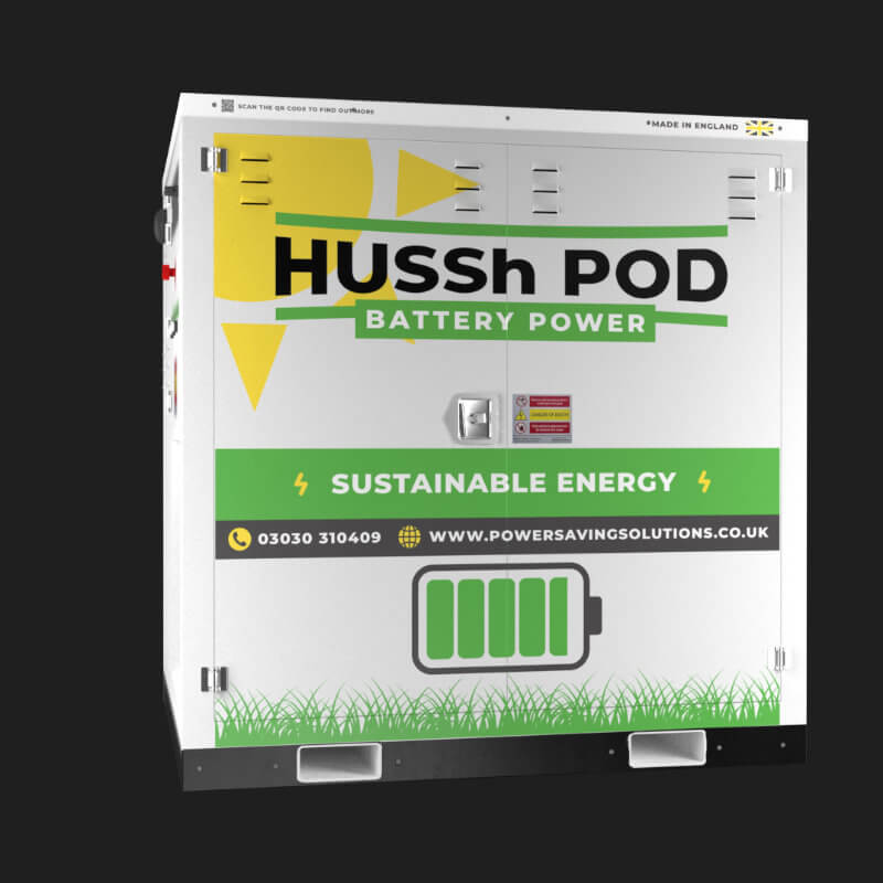 Hussh Pod 30/45 3 Phase Hybrid Generator - Power Saving Solutions