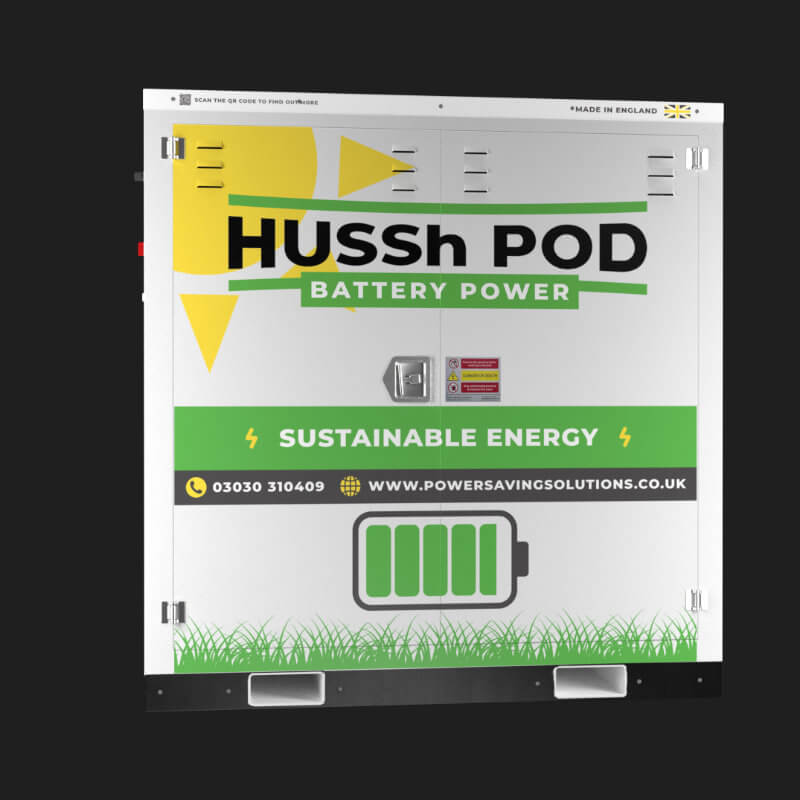 Hussh Pod 30/45 3 Phase Hybrid Generator - Power Saving Solutions