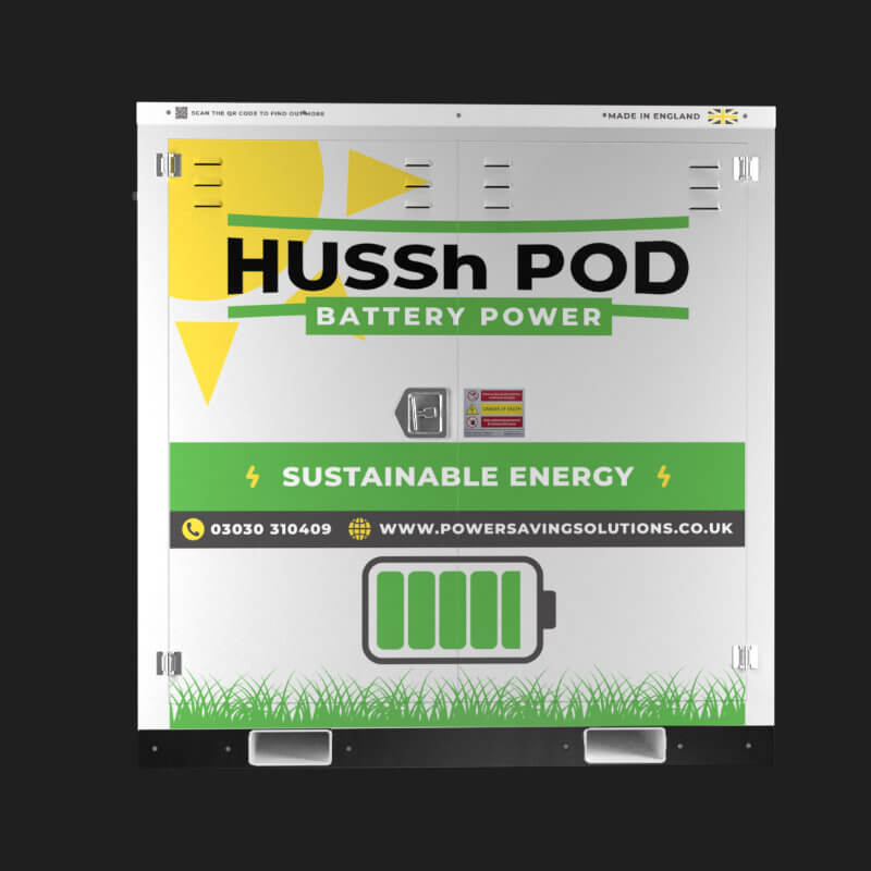 Hussh Pod 30/45 3 Phase Hybrid Generator - Power Saving Solutions