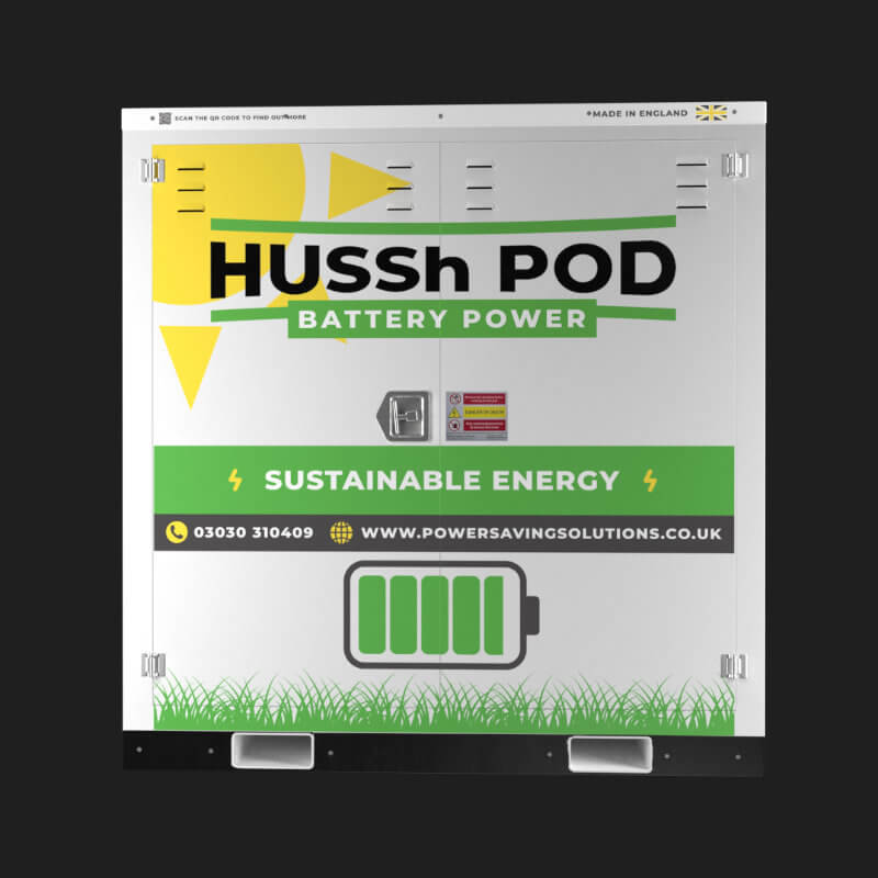Hussh Pod 30/45 3 Phase Hybrid Generator - Power Saving Solutions