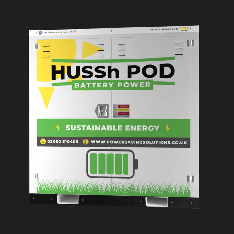 Hussh Pod 30/45 3 Phase Hybrid Generator - Power Saving Solutions