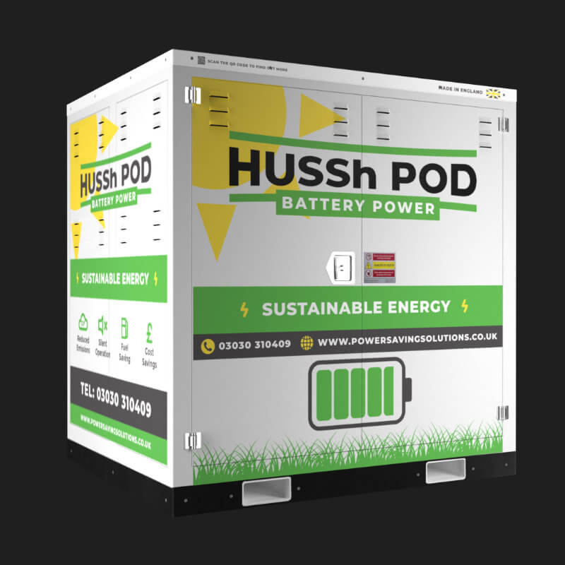 Hussh Pod 30/45 3 Phase Hybrid Generator - Power Saving Solutions