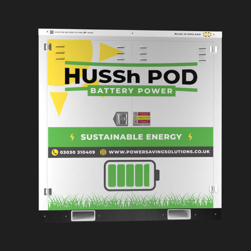 Hussh Pod 30/45 3 Phase Hybrid Generator - Power Saving Solutions