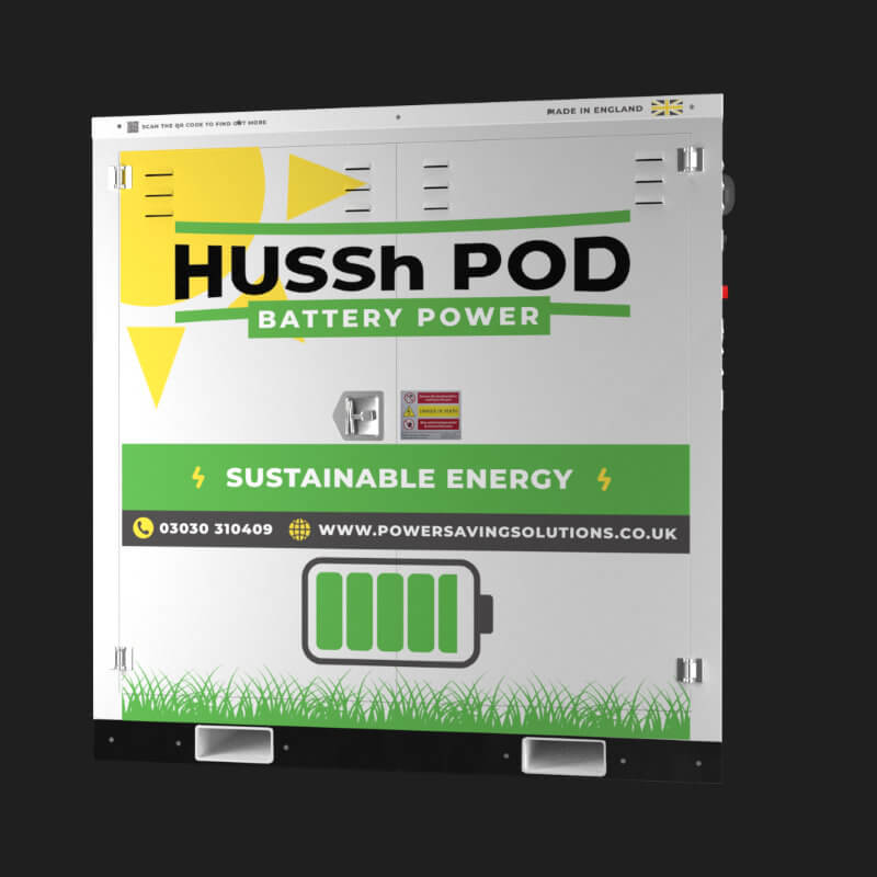 Hussh Pod 30/45 3 Phase Hybrid Generator - Power Saving Solutions