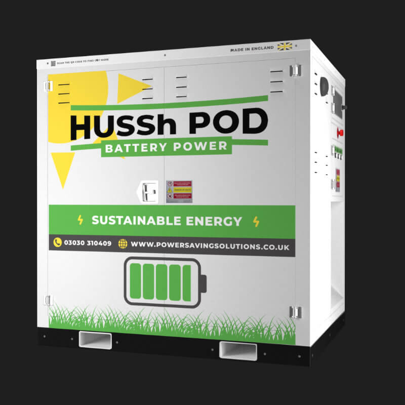 Hussh Pod 30/45 3 Phase Hybrid Generator - Power Saving Solutions