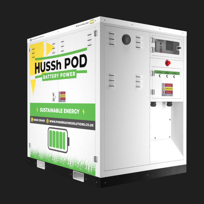 Hussh Pod 30/45 3 Phase Hybrid Generator - Power Saving Solutions
