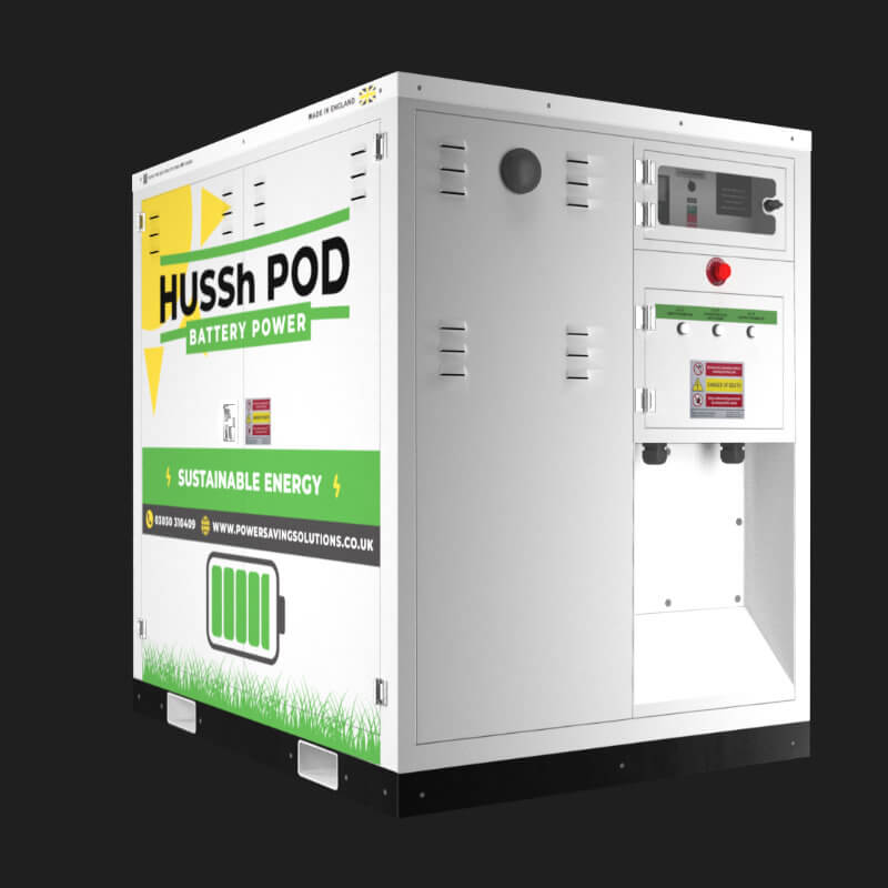 Hussh Pod 30/45 3 Phase Hybrid Generator - Power Saving Solutions
