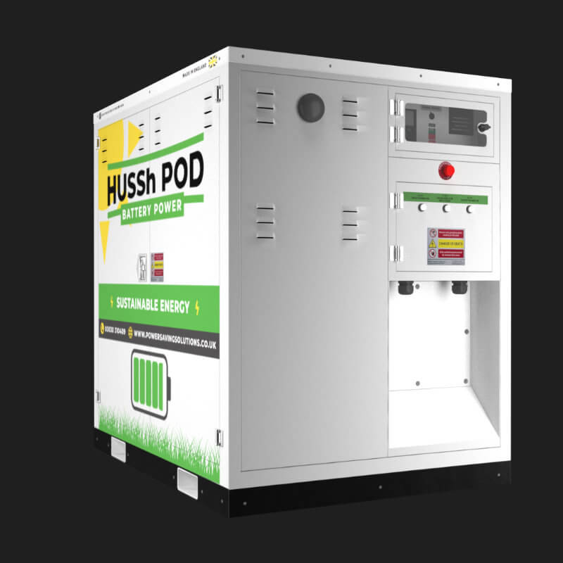 Hussh Pod 30/45 3 Phase Hybrid Generator - Power Saving Solutions