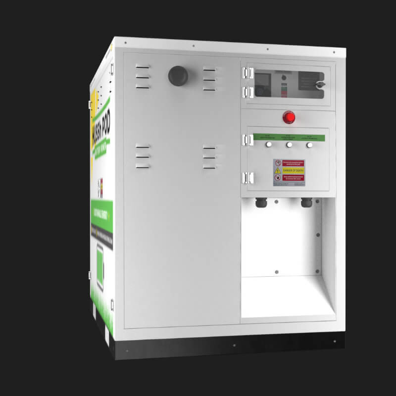 Hussh Pod 30/45 3 Phase Hybrid Generator - Power Saving Solutions