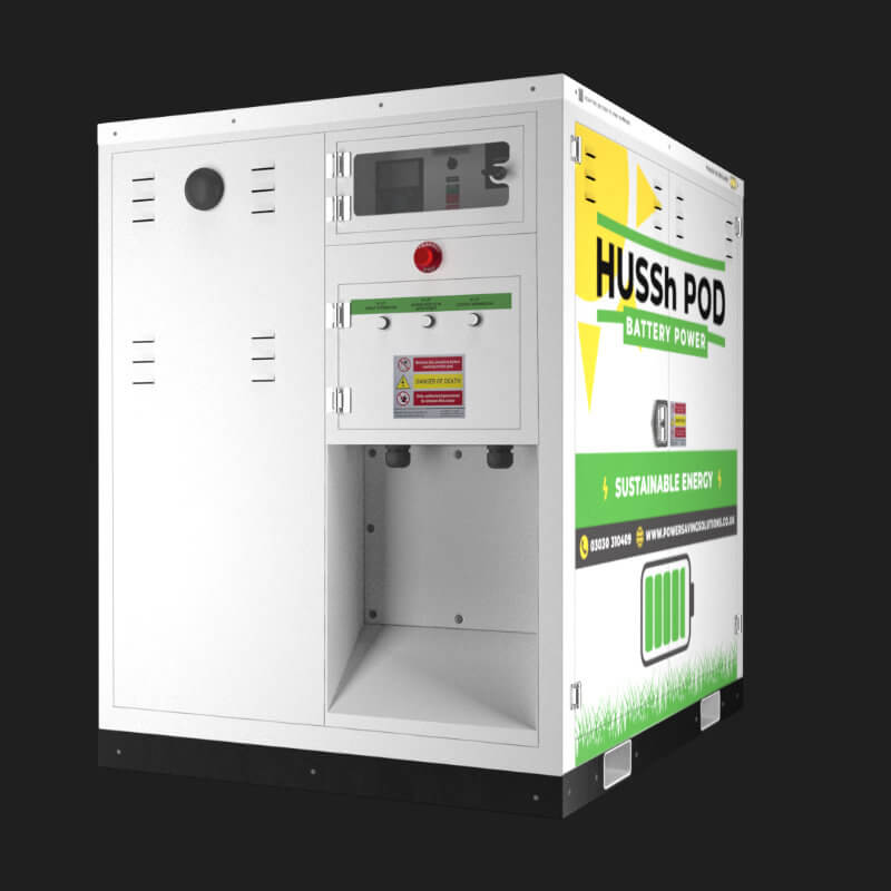 Hussh Pod 30/45 3 Phase Hybrid Generator - Power Saving Solutions
