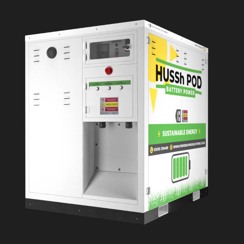 Hussh Pod 30/45 3 Phase Hybrid Generator - Power Saving Solutions