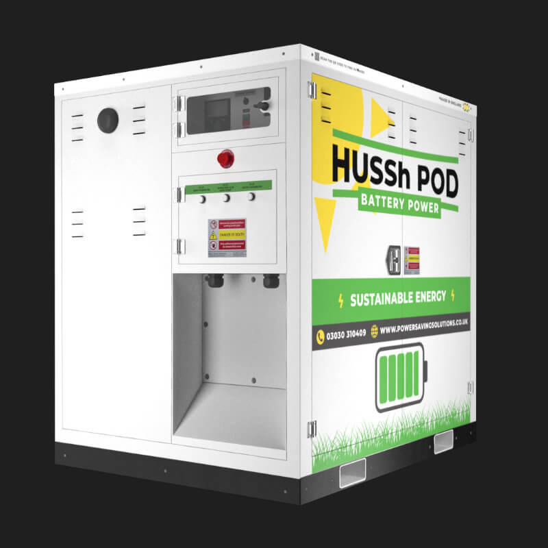 Hussh Pod 30/45 3 Phase Hybrid Generator - Power Saving Solutions